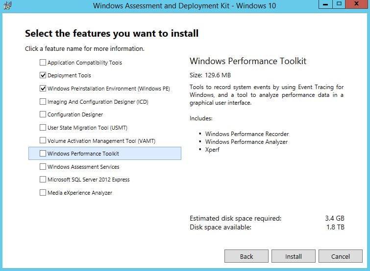 Creating a StorageCraft Recovery Environment for Windows