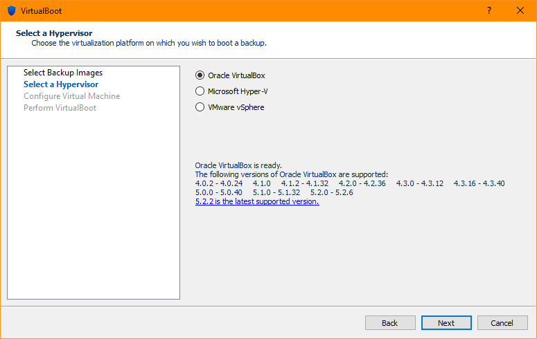 How to perform a SPX VirtualBoot