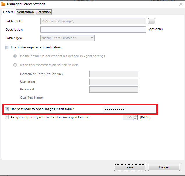 Setting up ImageManager automatic Volume Integrity Checking